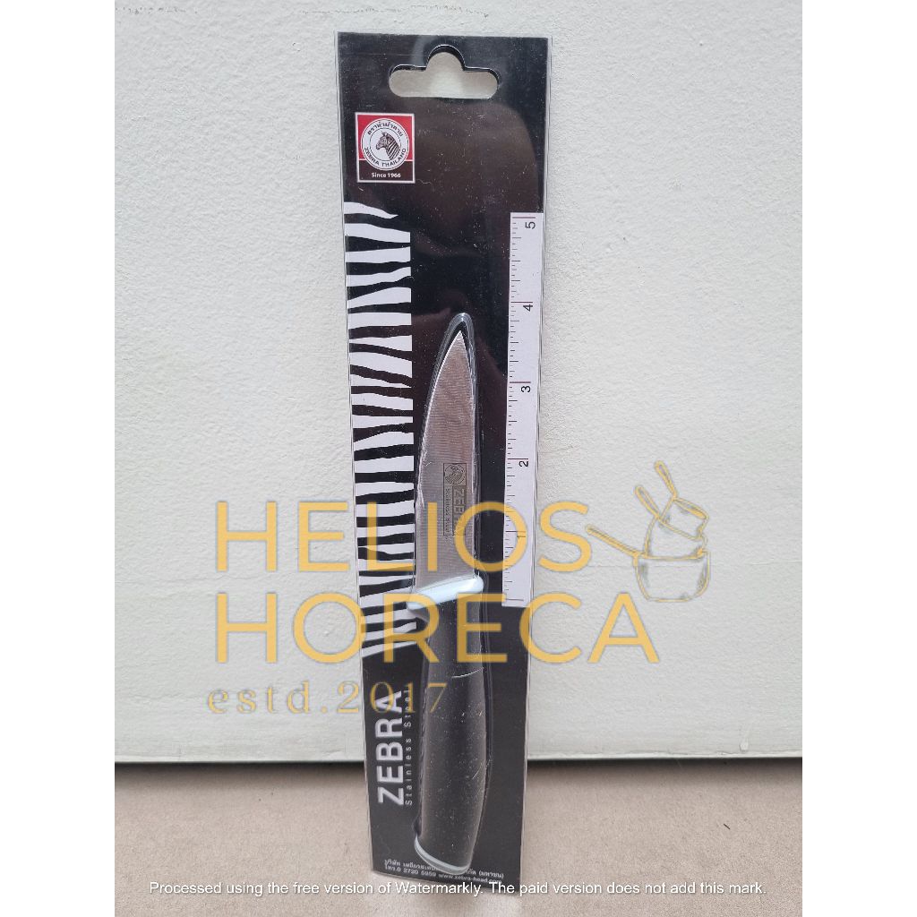 Jual Zebra Paring Knife 3,5 inch Zebra 100300 Pisau Dapur Pisau Buah ...