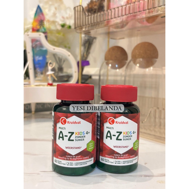 Jual MULTI A-Z TUTTIFRUTTU TABLET KUNYAK ANAK 4+ | Shopee Indonesia