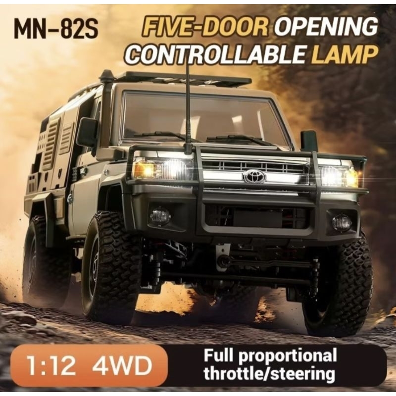 Jual MN82 / MN82S Toyota Lc 79 1/12 Waterproof | Shopee Indonesia