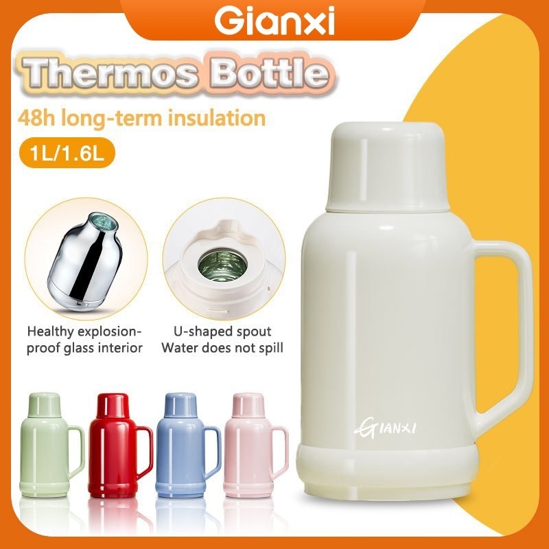 Jual 【Tahan Panas Dan Dingin Hingga 48 Jam】GIANXI Thermo Water Jug 1L & 1.6L Tahan Panas/Plastik ...