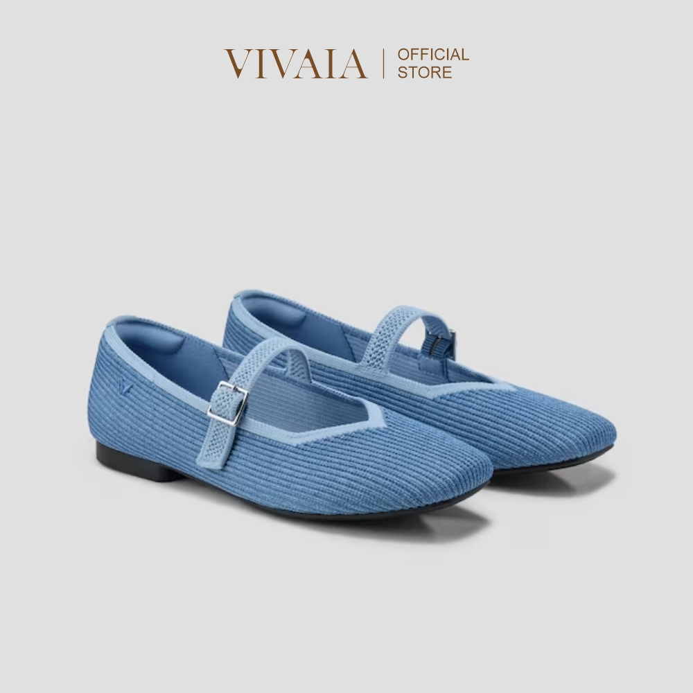 Jual VIVAIA Sepatu Wanita Square-Toe Mary-Jane (Margot Mary-Jane ...
