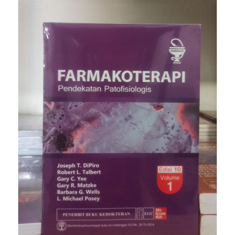 Jual FARMAKOTERAPI DiPiro E/10 Vol.1 | Shopee Indonesia