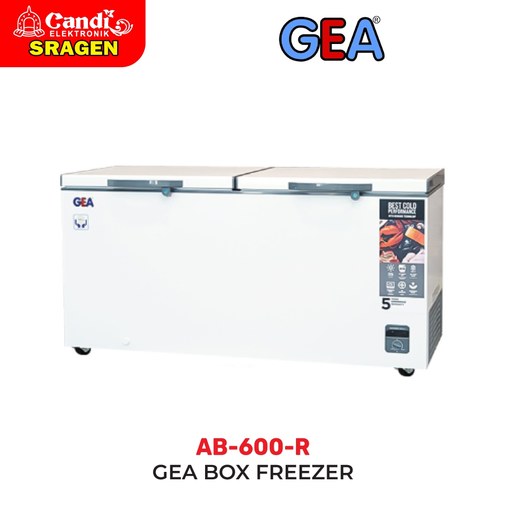 Jual GEA Box Chest Freezer 500 Liter - AB-600-R | Shopee Indonesia