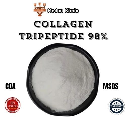 Jual Serbuk Kolagen Tripeptida 98% 500Da 10gr / Collagen Tripeptide 98% Pure Tambahan Suplemen ...