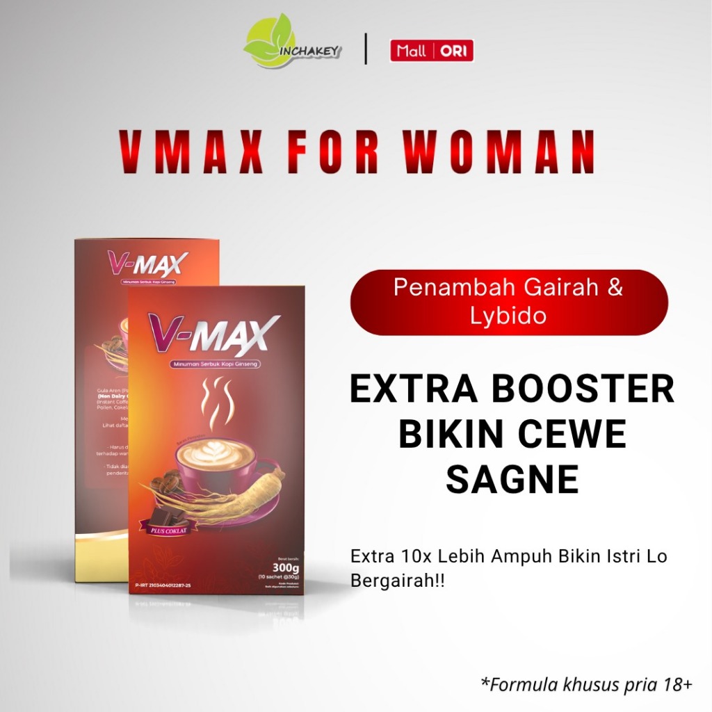 Jual V MAX MINUMAN COKLAT PERANGSAN WANITA CHOCOLATE TERLARIS 3 Sachet ...