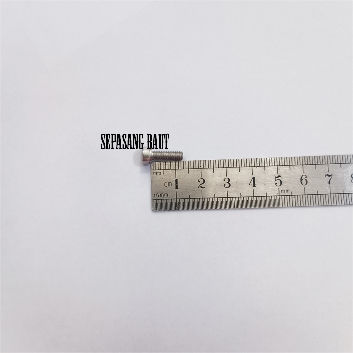 Jual M4 x 12 Baut L Hex Head Socket Screw Stainless 304 M4x12 | Shopee ...