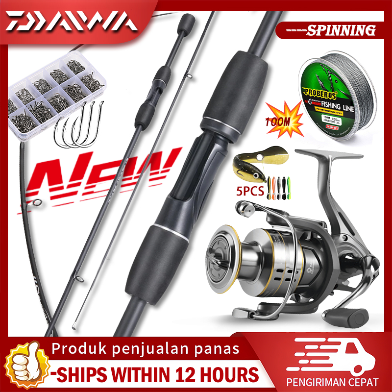 Jual 2025 DAIWA Pancing Set Murah Kuat Power Pancing 1.6M/1.8M/2.1M/2 ...