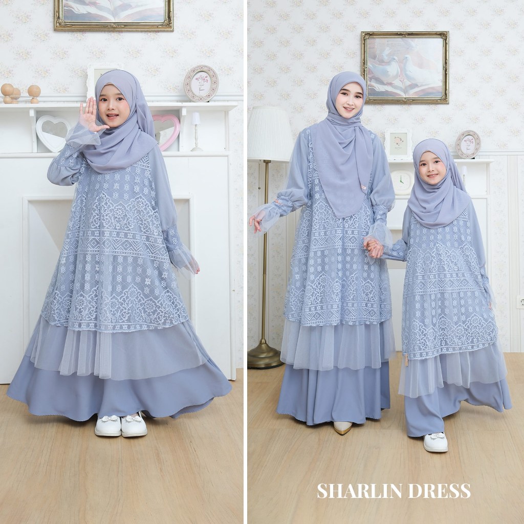 Jual Zayra Hijab | Sharlin Mom & Kids - Gamis Anak Ibu Perempuan 0-12 ...