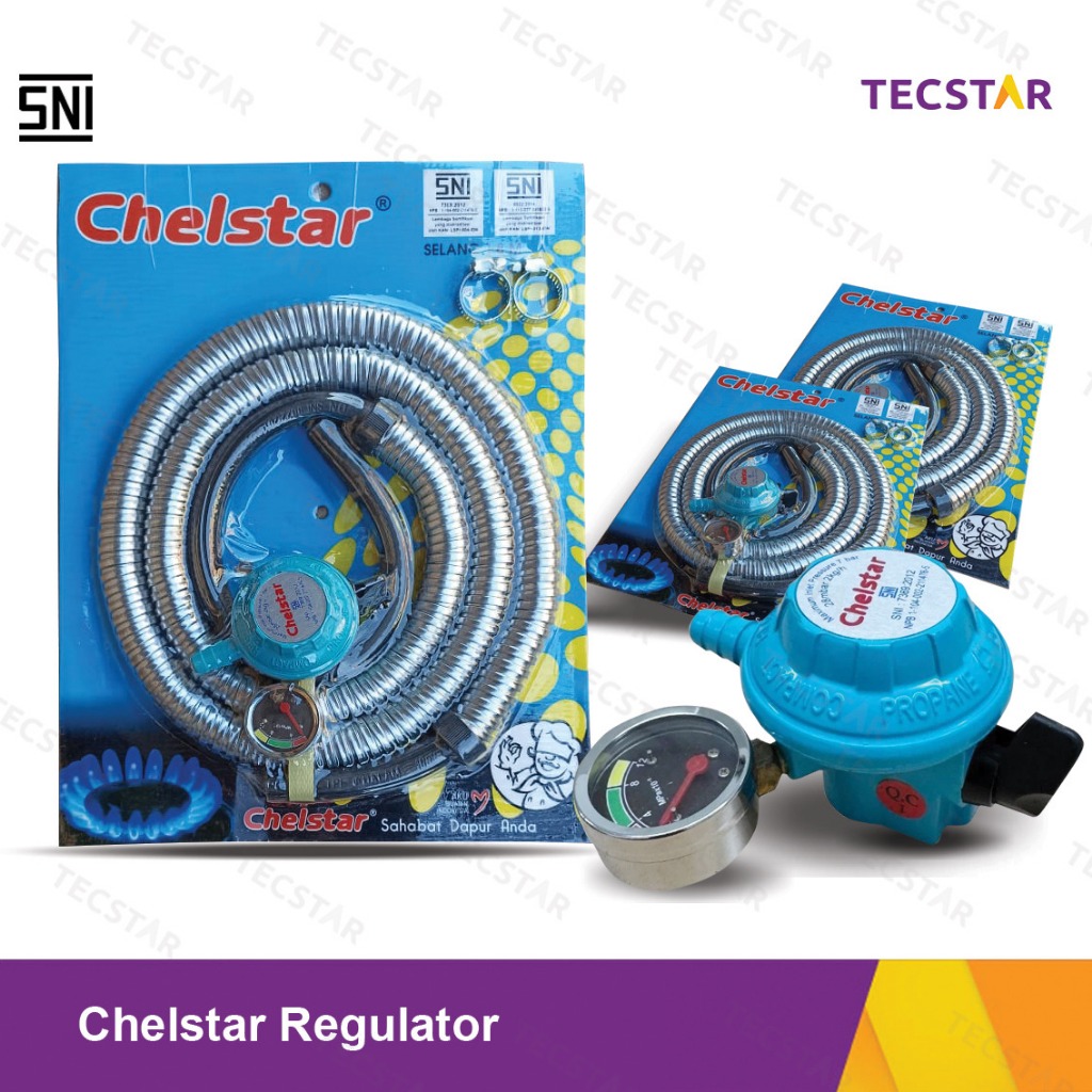 Jual TECSTAR Selang Regulator Chelstar 1 Set | Shopee Indonesia