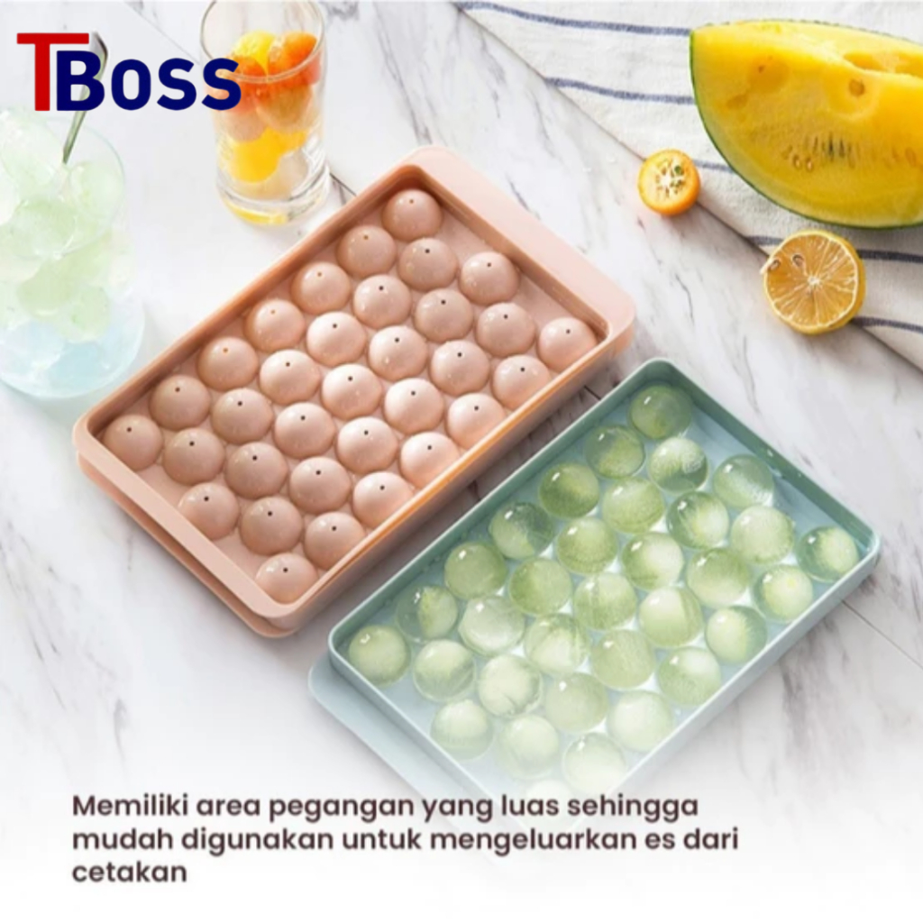 Jual TBOSS Alat Pencetak Es Batu Cetakan Puding / Cetakan Es Batu Bulat ...