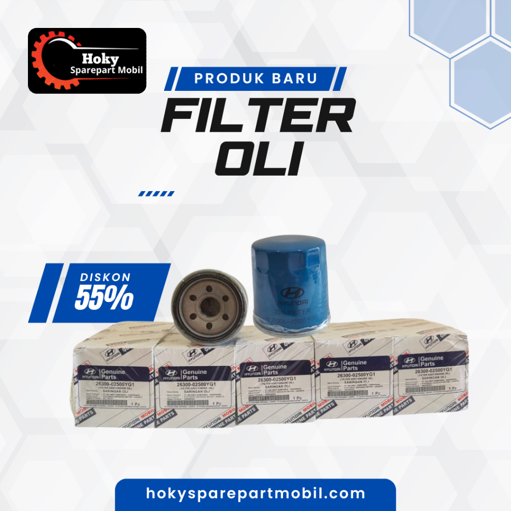Jual FILTER OLI HYUNDAI ATOZ/ VISTO/ PICANTO ASLI ORIGINAL OEM | Shopee ...