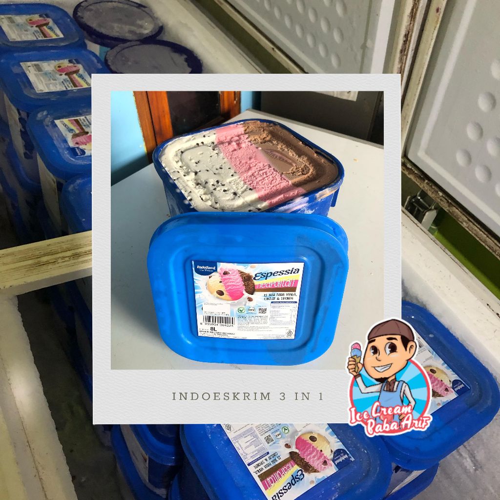Jual Eskrim Emberan / Eskrim 8 Liter/ Eskrim Jumbo / Eskrim Murah / Ice ...