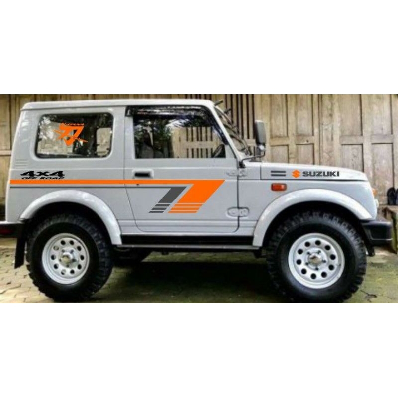 Jual Sticker mobil Jimny sticker list terlaris mobil Suzuki Jimny ...