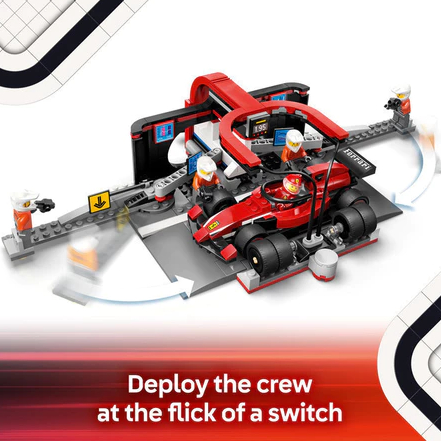Jual TERPOPULER TERMURAH LEGO City 60443 F1 Pit Stop & Pit Crew with ...