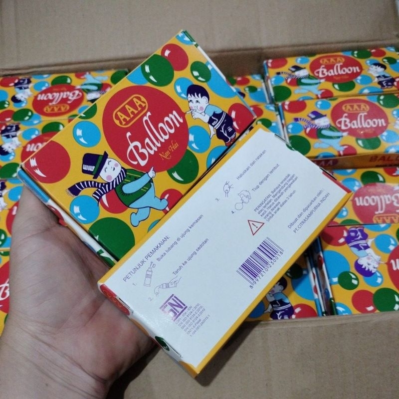 Jual Balon Tiup Jadul AAA 1 box isi 32pcs | Shopee Indonesia