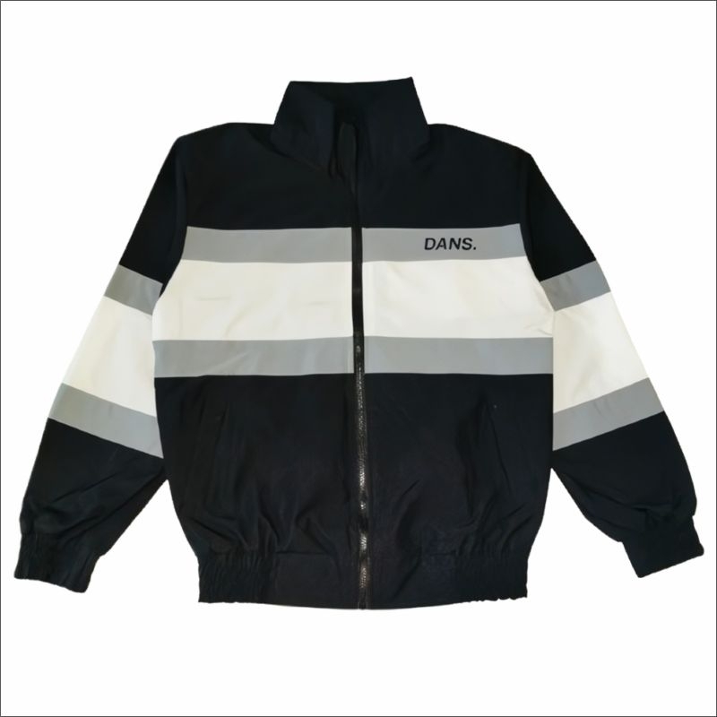 Jual Dan official - Tracktop jacket Dan official hitam kombination ...