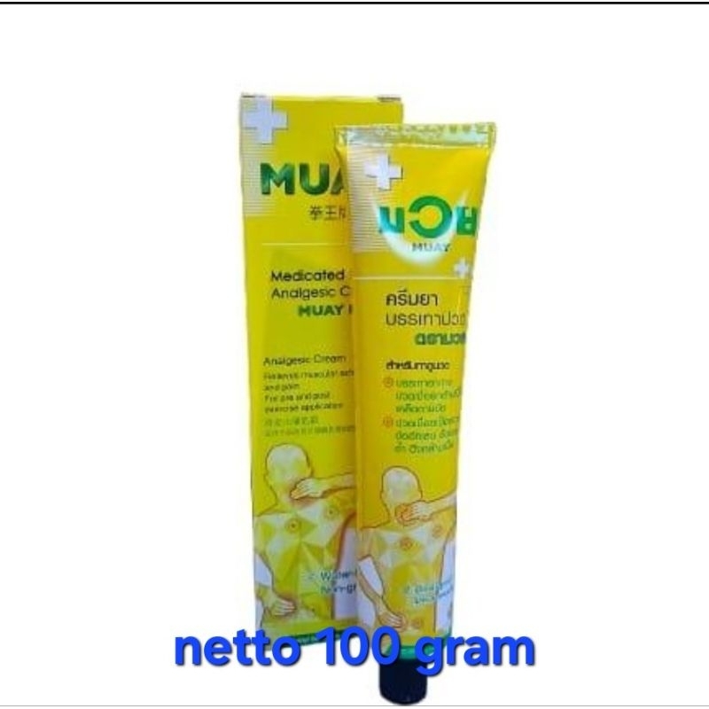 Jual NEW NAMMAN MUAY CREAM SALEP TURUN URAT BENGKAK KESELEO PEGAL ...