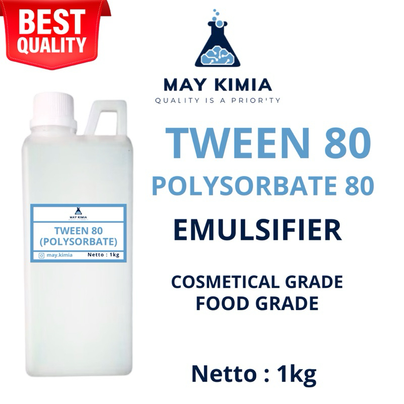 Jual Tween 80 / Tween 80 1 Kg / Twen 80/ Twen 80 1liter / polysorbate ...