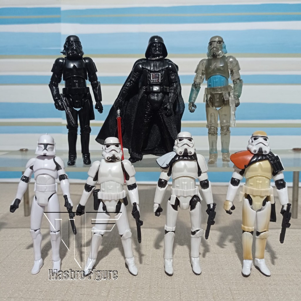 Jual Action Figure STAR WARS Mini Figure STARWARS STORM TROOPER CLONE ...