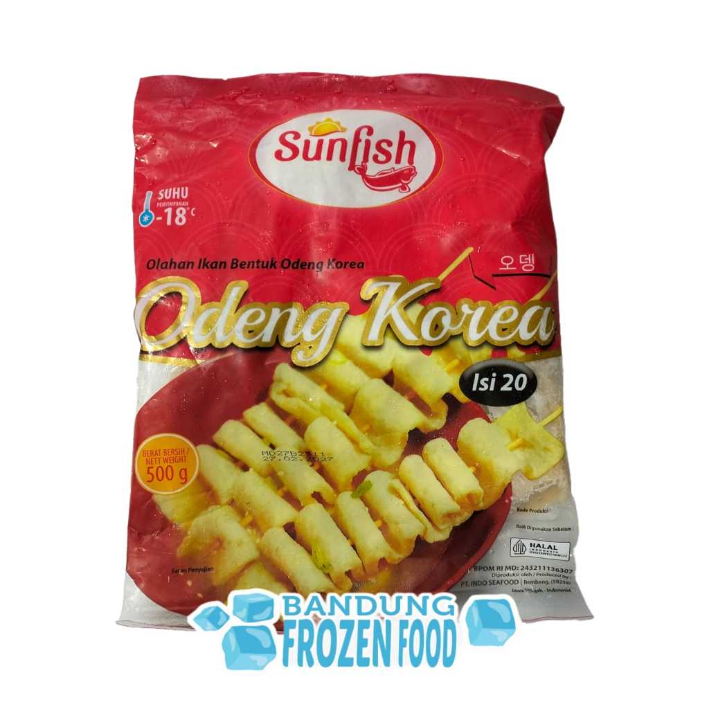 Jual SUNFISH OLAHAN IKAN BENTUK ODENG KOREA 500GR ISI 20 | Shopee Indonesia