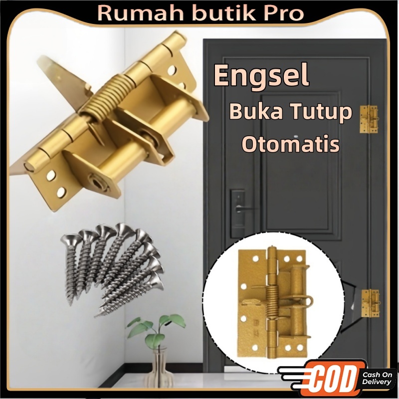 Jual Engsel Penutup Pintu Otomatis Metal Engsel Penahan Pintu Engsel 90 ...