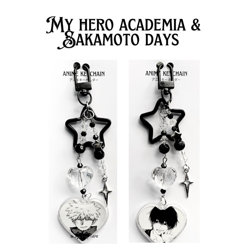 Jual MHA, SAKAMOTO DAYS Manga keychain | Shopee Indonesia