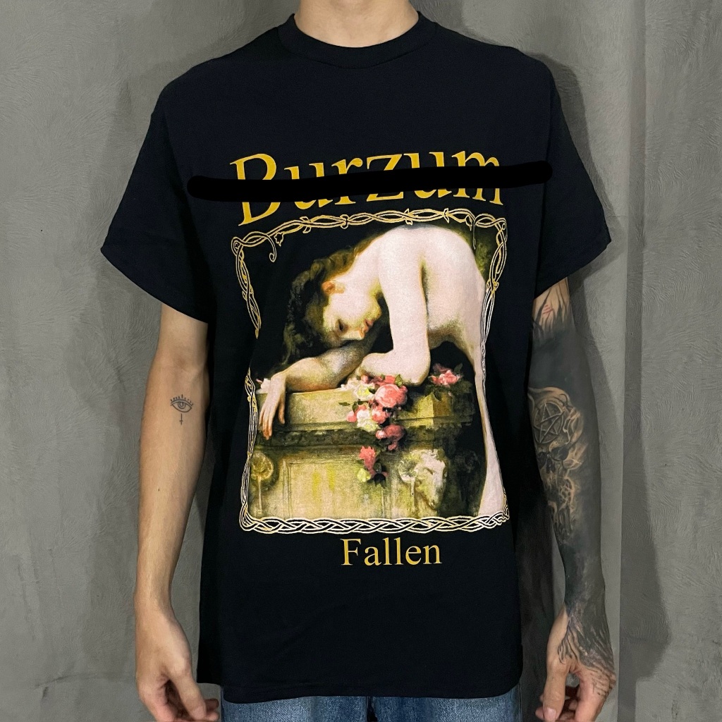 Jual T Shirt Band Official BURZUM - FALLEN Original | Shopee Indonesia