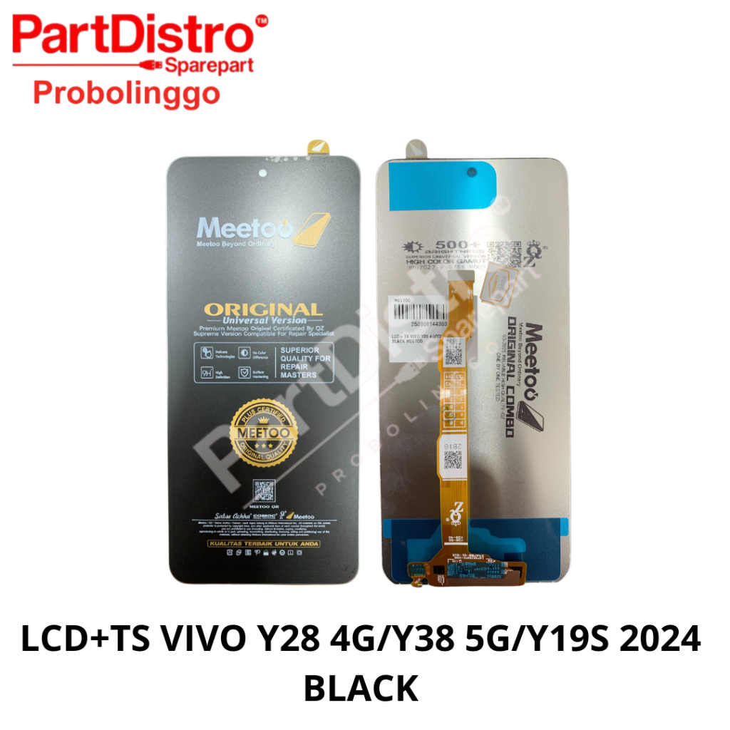 Jual LCD TS FULLSET VIVO Y28 4G/Y38 5G/Y37 PRO/Y19S 2024 BLACK | Shopee ...
