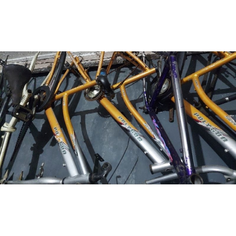 Jual frameset sepeda CTB polygon sierra 26 1 3/8 alloy bekas | Shopee ...