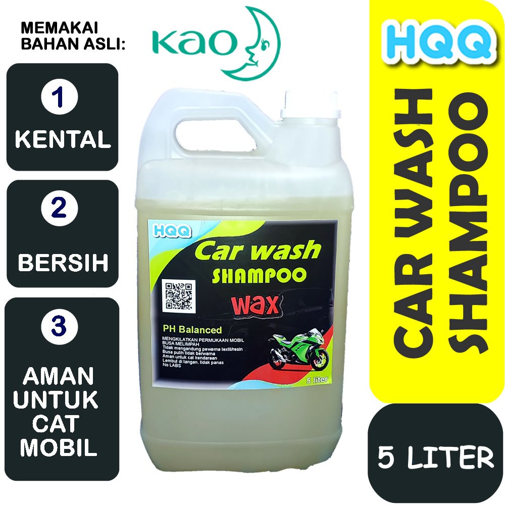 Jual SHAMPOO MOBIL WAX PREMIUM CAR WASH SHAMPOO - 5 LITER - SABUN CUCI ...
