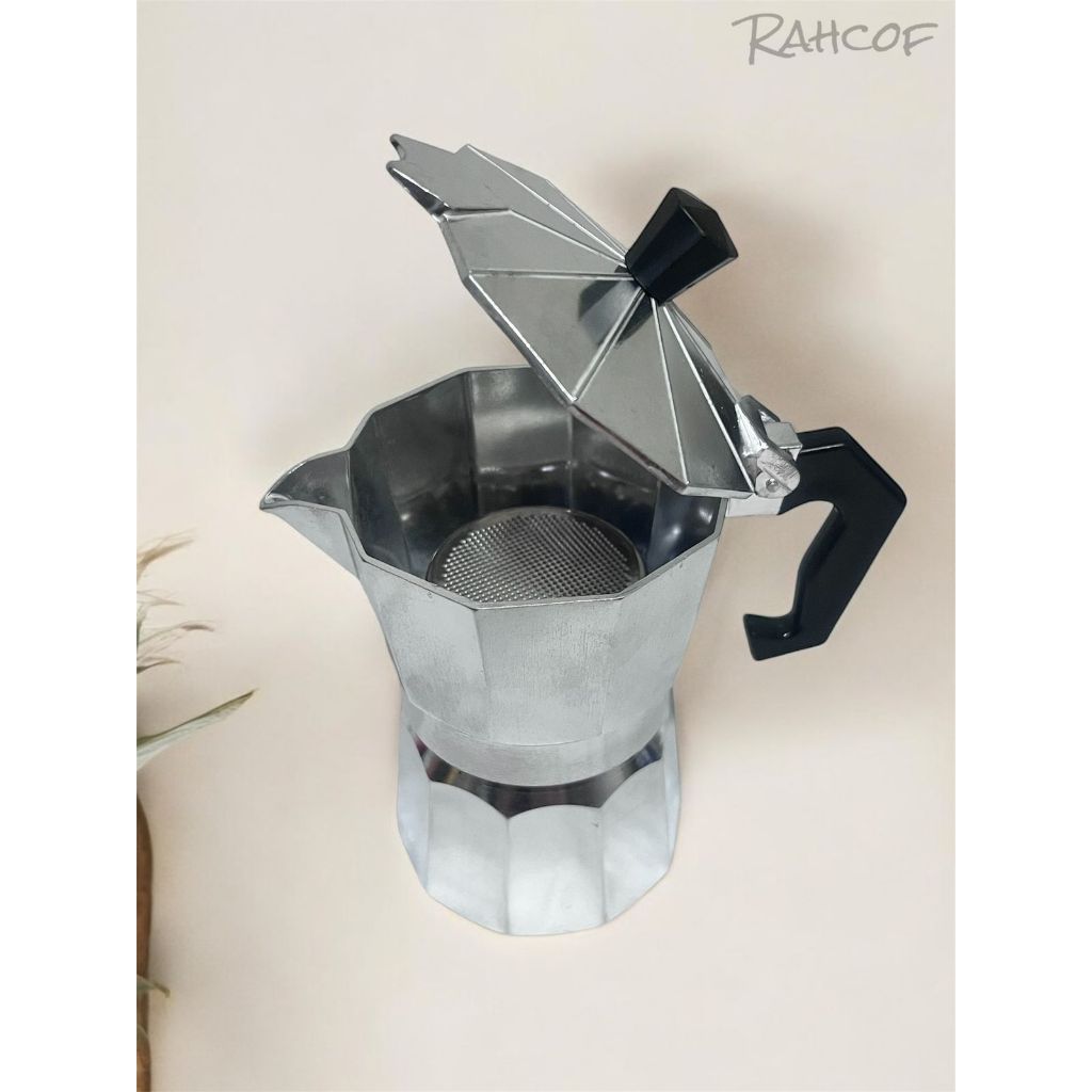 Jual Mokapot Modifikasi 150ml dengan menggunakan filter mesin espresso ...