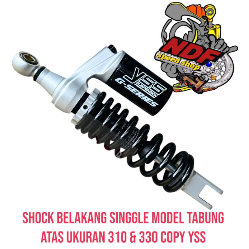 Jual Shockbreaker Shock Belakang Hitam Tabung Silver Vario 125 Vario ...