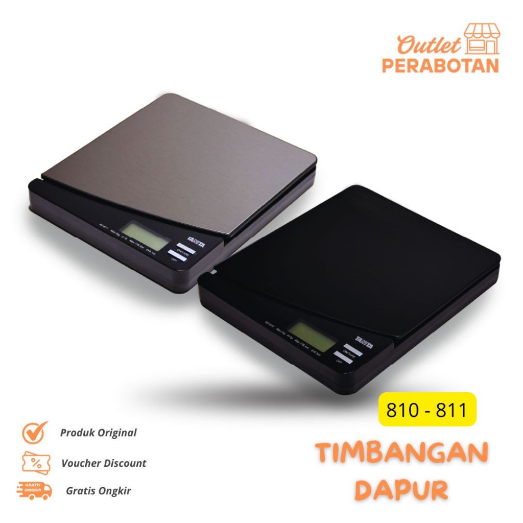 Jual Timbangan dapur Digital Tanita KD-811 kapasitas 5kg | Shopee Indonesia