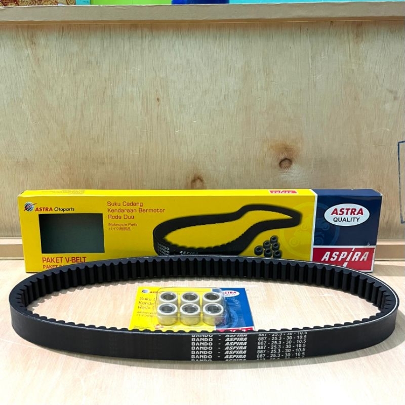 Jual Paket Van Belt Vanbelt Roller Yamaha NMAX Aspira Astra Quality V ...