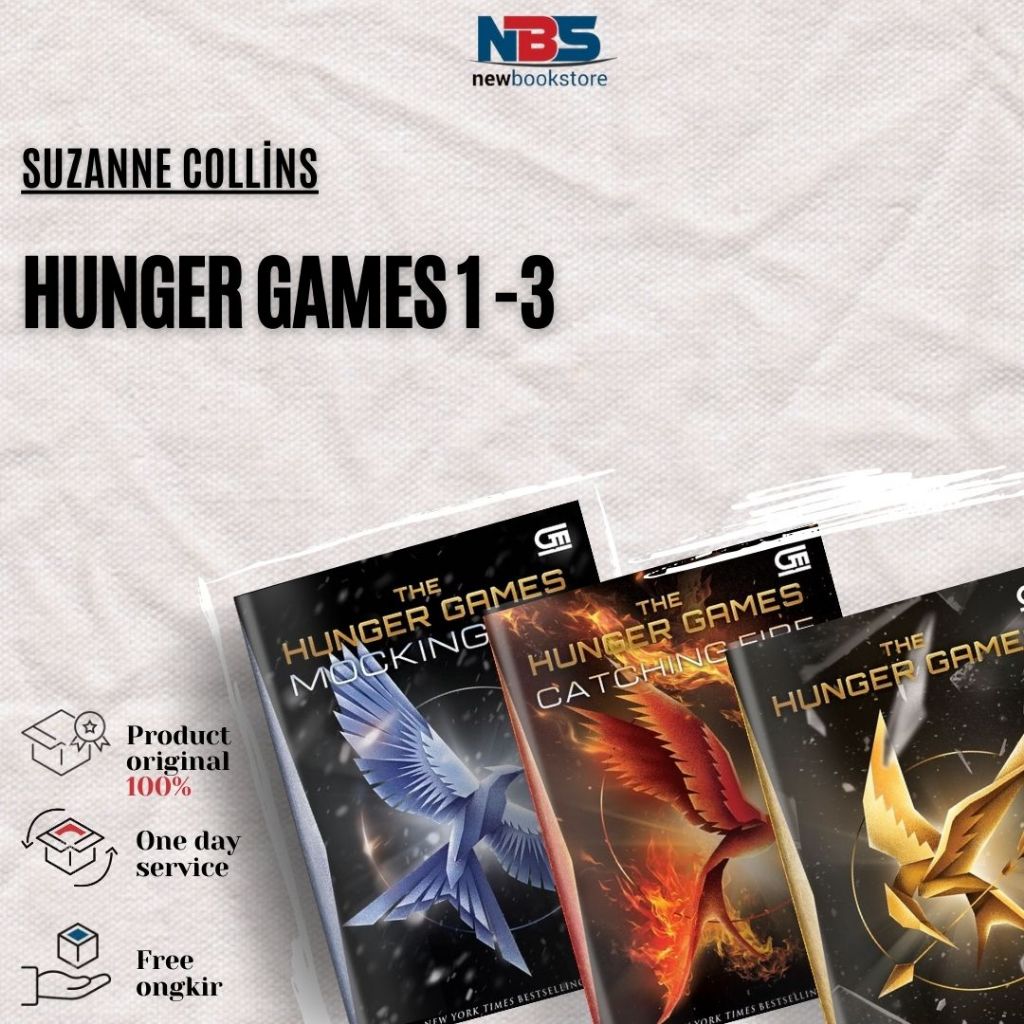 Jual Hunger Games #1 - #3 - Suzanne Collins | Shopee Indonesia