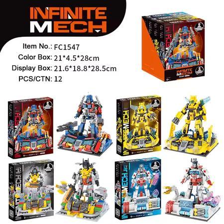 Jual Block Building Infinite Mech Figure Optimus Prime Brick FC1547 ...