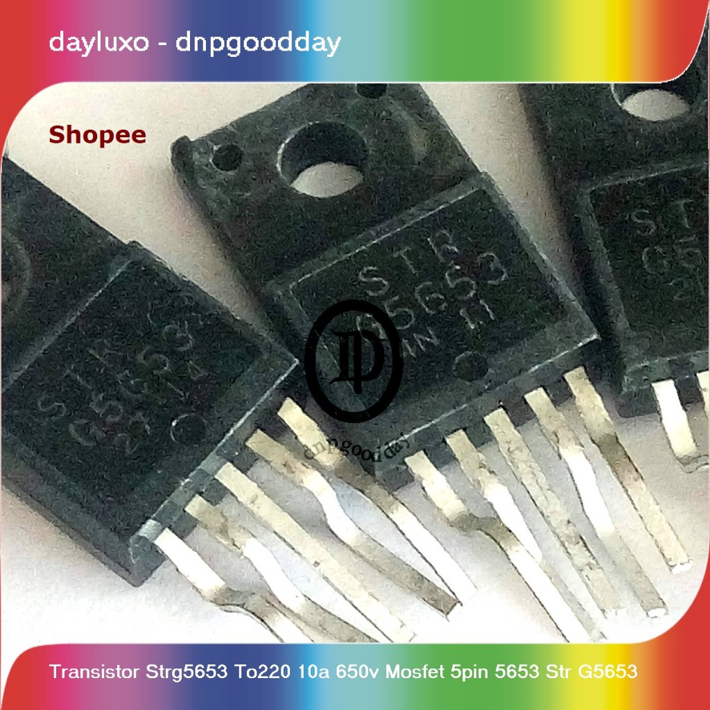 Jual transistor strg5653 to220 10a 650v mosfet 5pin 5653 str g5653 ...