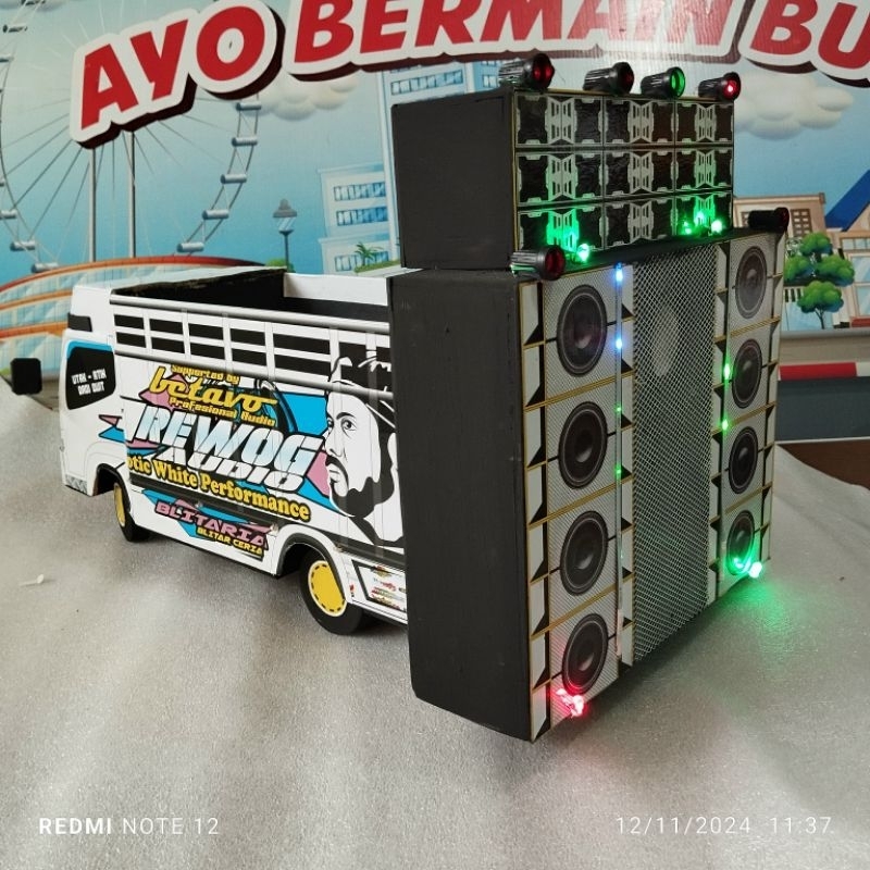 Jual MINIATUR TRUK SOUND SYSTEM HOREG/MINIATUR SOUND SYSTEM BREWOG/MINIATUR TRUK OLENG | Shopee ...