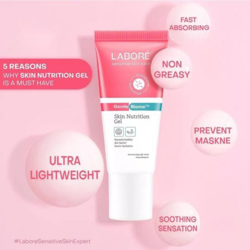 Jual LABORE Sensitive Skin Care GentleBiome Skin Nutrition Gel | Shopee ...
