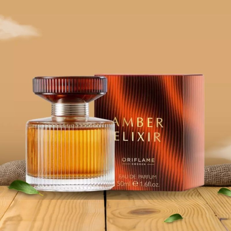 Jual Original Amber Elixir Eau de Parfum Edp 50ml | Shopee Indonesia