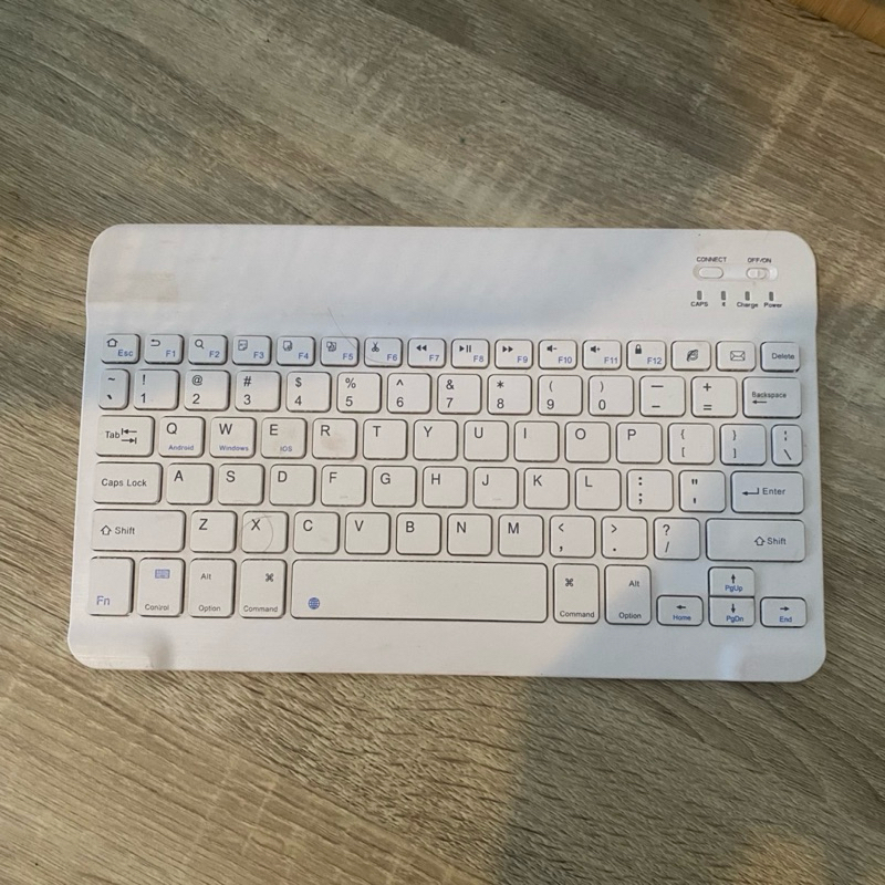 Jual Mini White Wireless Keyboard | Shopee Indonesia