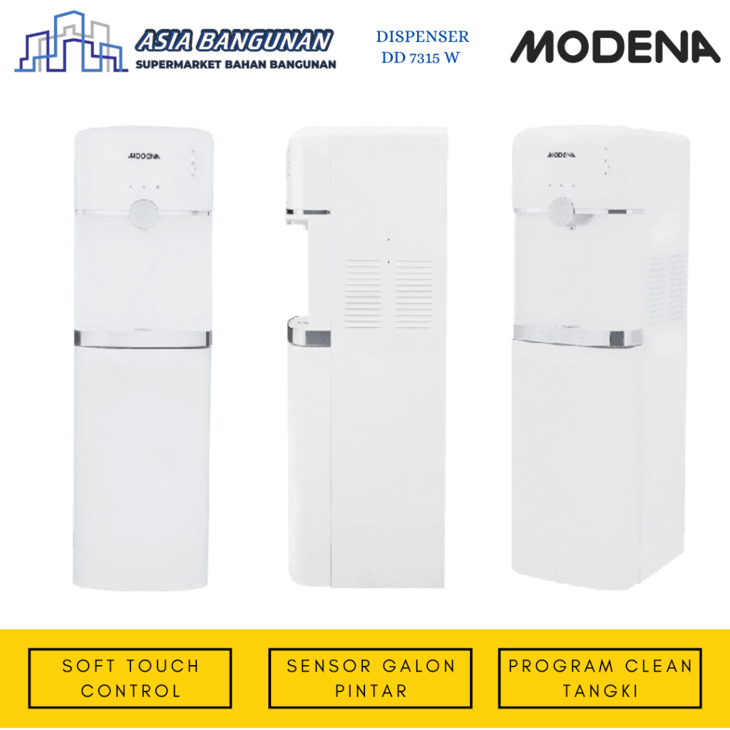 Jual ASIA BANGUNAN - MODENA WATER DISPENSER DD 7315 W DISPENSER AIR ...