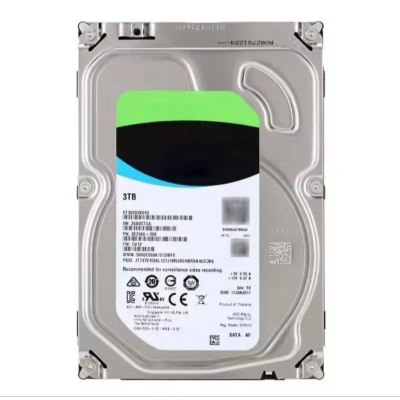 Jual Harddisk 3TB Internal PC / CCTV Second | Shopee Indonesia
