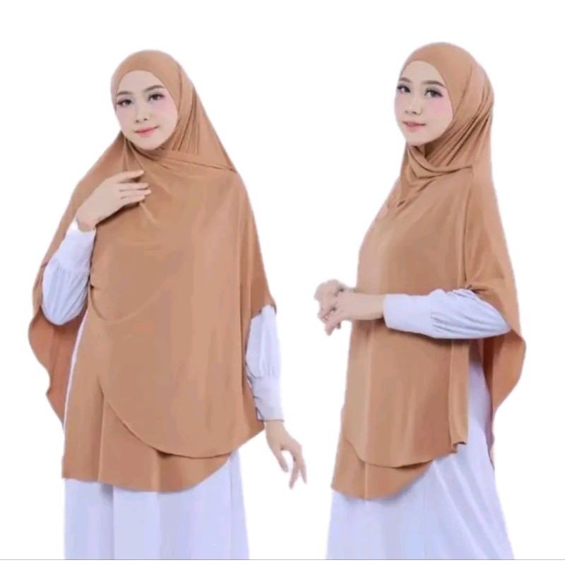 Jual Hijab Pashmina Oval Jersey Premium Jumbo 200cm | Shopee Indonesia