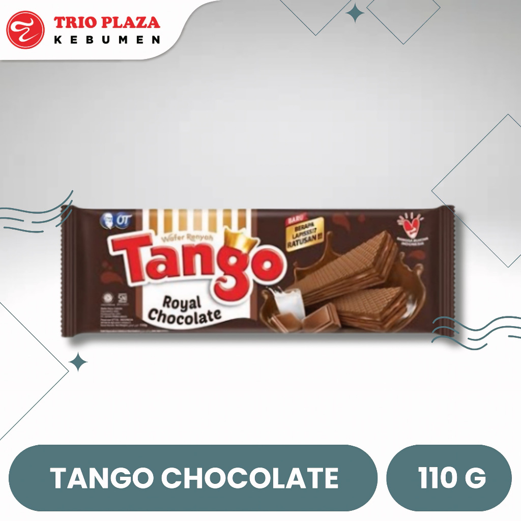 Jual TANGO WAFER ROYAL COKLAT 110G | Shopee Indonesia