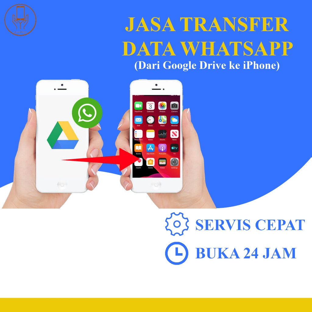 Jual Jasa Transfer WhatsApp dari Google Drive ke iPhone | Shopee Indonesia