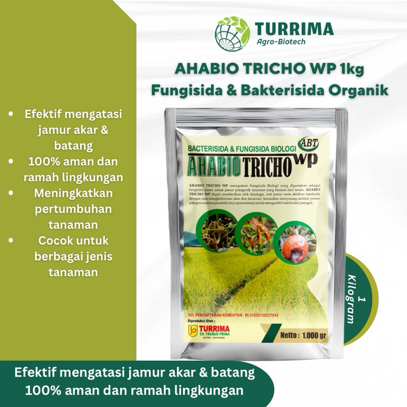Jual AHABIO TRICHO WP 1Kg – Fungisida & Bakterisida Organik | Anti ...