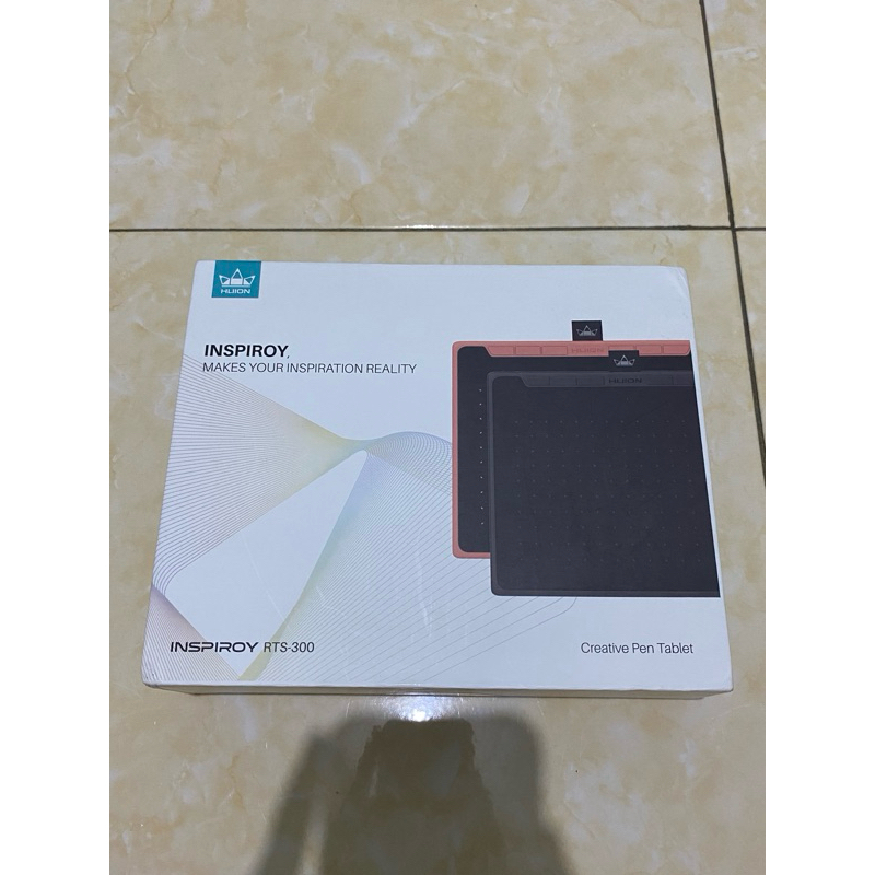 Jual pentab Huion RTS300 / RTS 300 pen tablet small warna black pink ...
