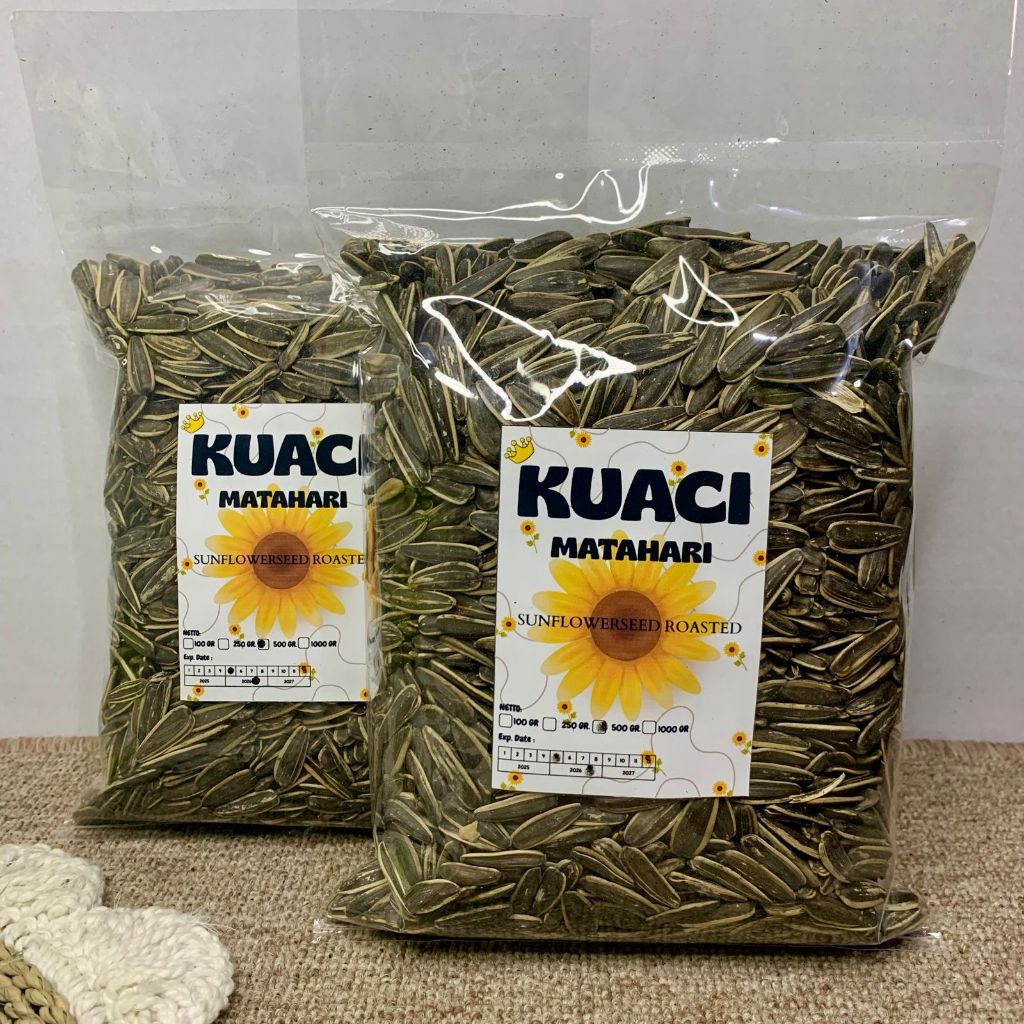 Jual Kuaci/ Kwaci Matahari Kulit Panggang 1 KG | Shopee Indonesia