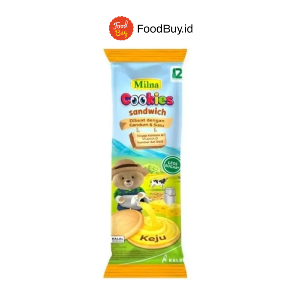 Jual Milna Cookies Sandwich Rasa Keju 24gr | Shopee Indonesia